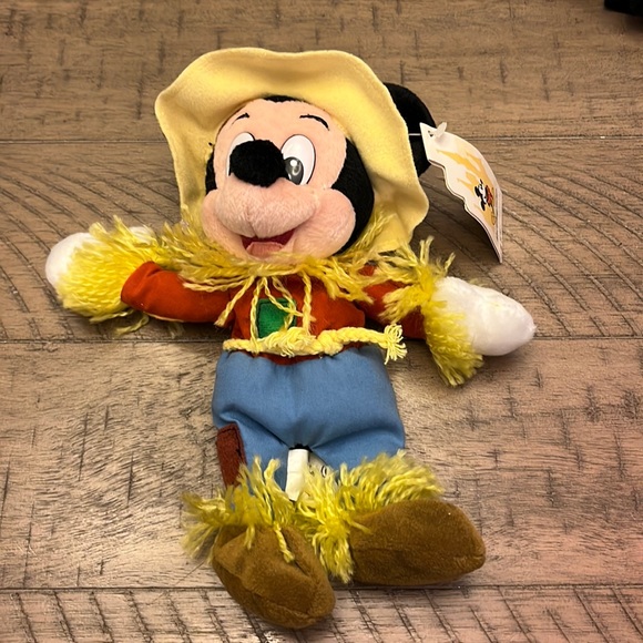 Disney | Accents | Vintage Mickey Scarecrow | Poshmark